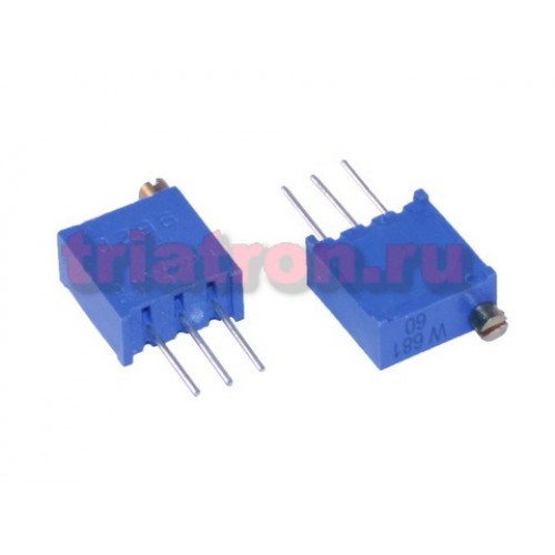 680ом 10% 3296W подстроечный резистор TRIMMER 3296W681 - Электронные ...